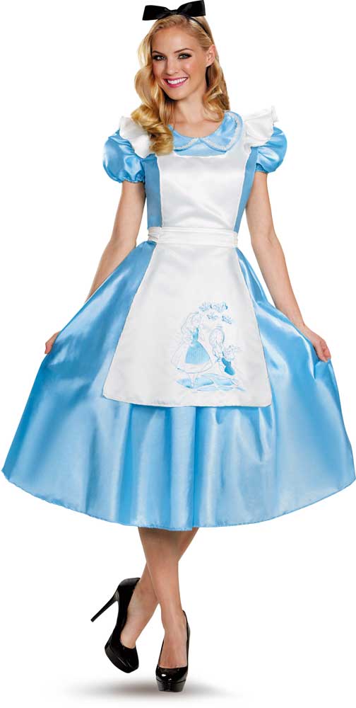 Disguise Classic Alice Deluxe Adult 85698 – CostumeBoom